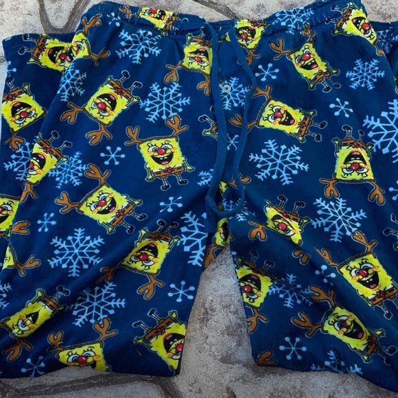 Pants | Spongebob Christmas Pajama Pants | Poshmark